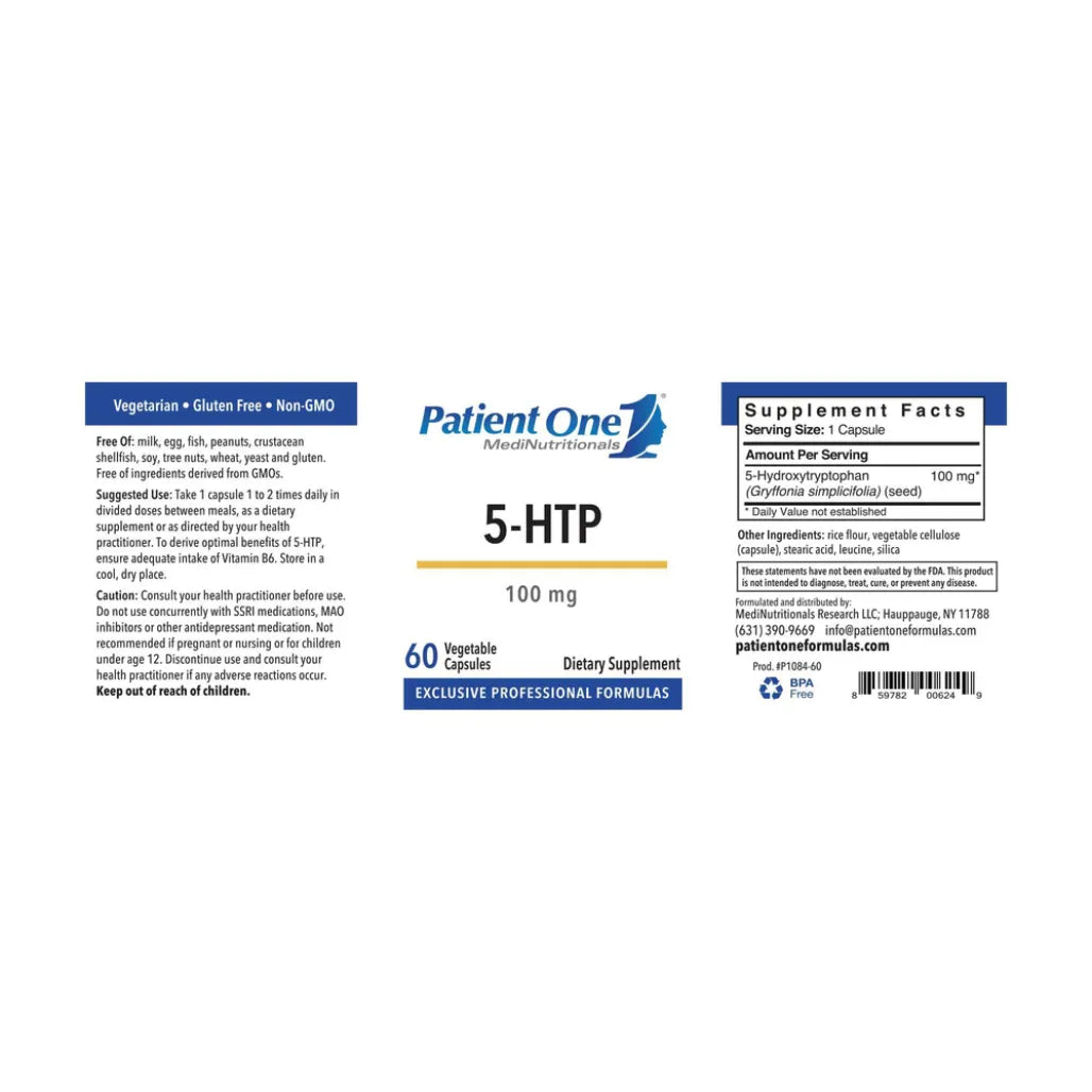 5-HTP 100mg- Nutriessential.com