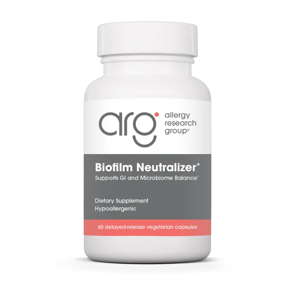 Allergy Research Biofilm Neutralizer - 60 Caps | Nutriessential