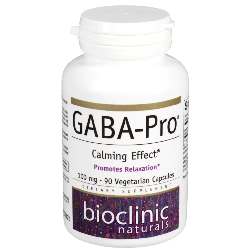 Bioclinic Naturals Gaba-Pro 100Mg Natural - 90 Vegcaps | Nutriessential