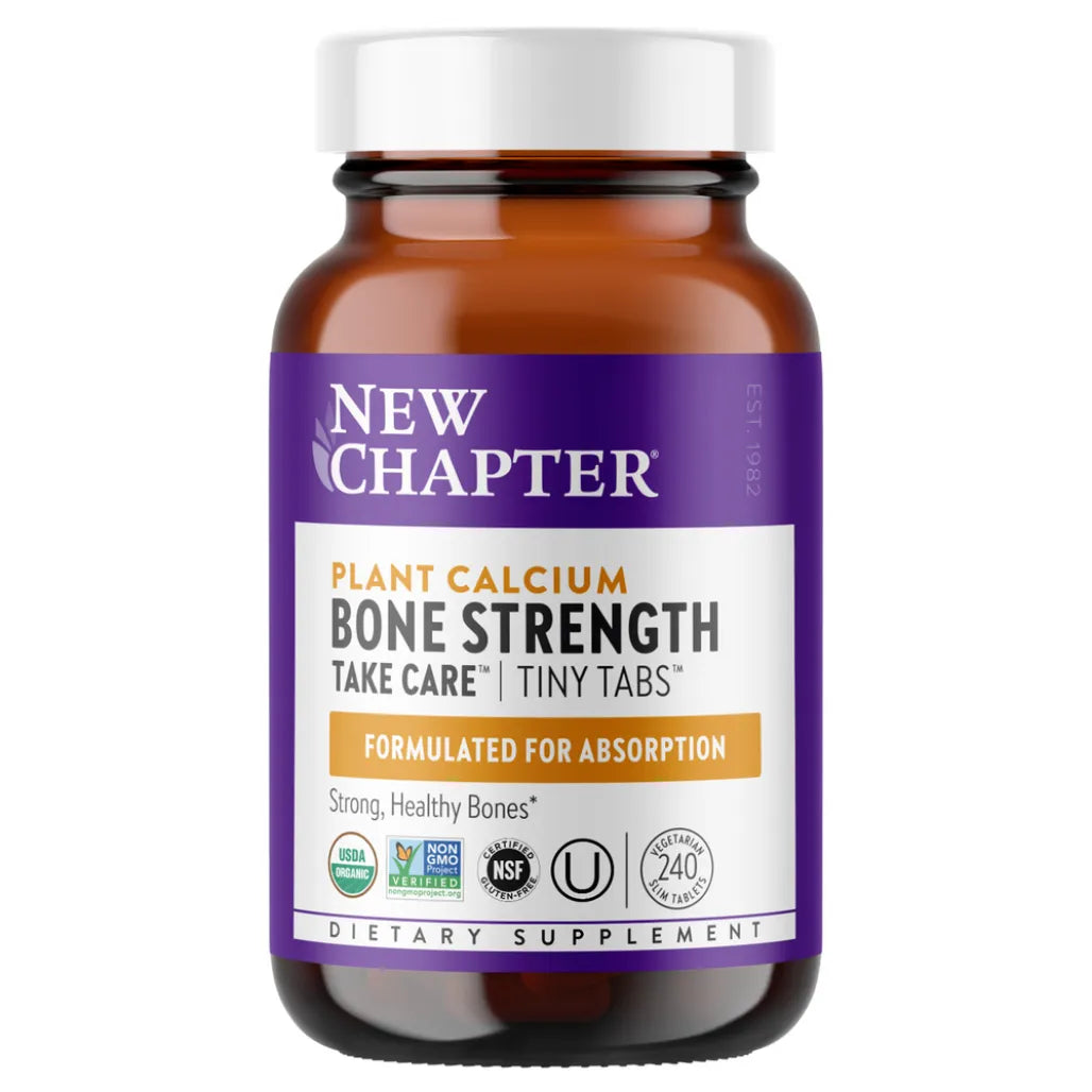 New Chapter Bone Strength Take Care Tiny Tabs 240 Tabs | Nutriessential
