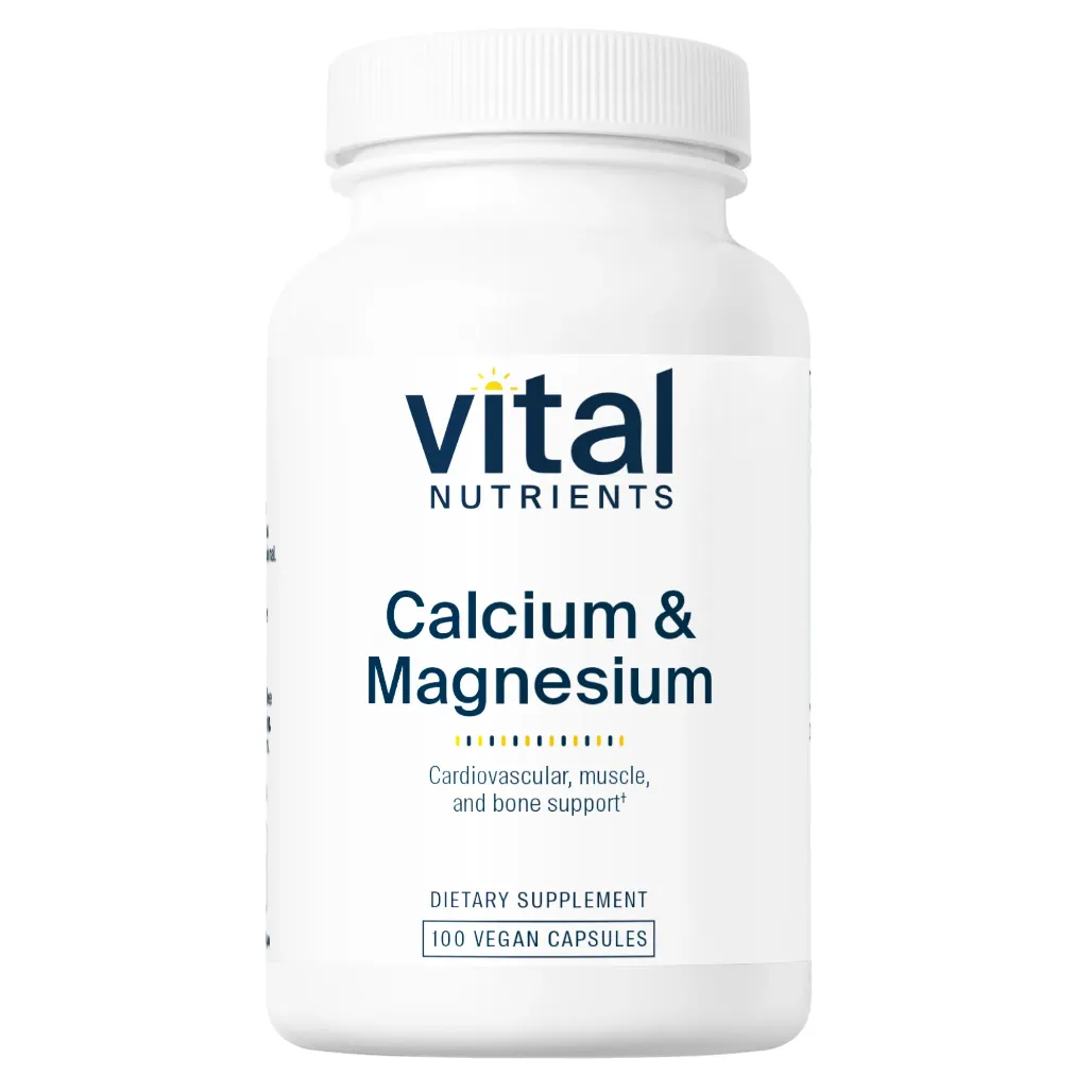 Vital Nutrients Calcium & Magnesium 225 mg/75mg - 100 caps