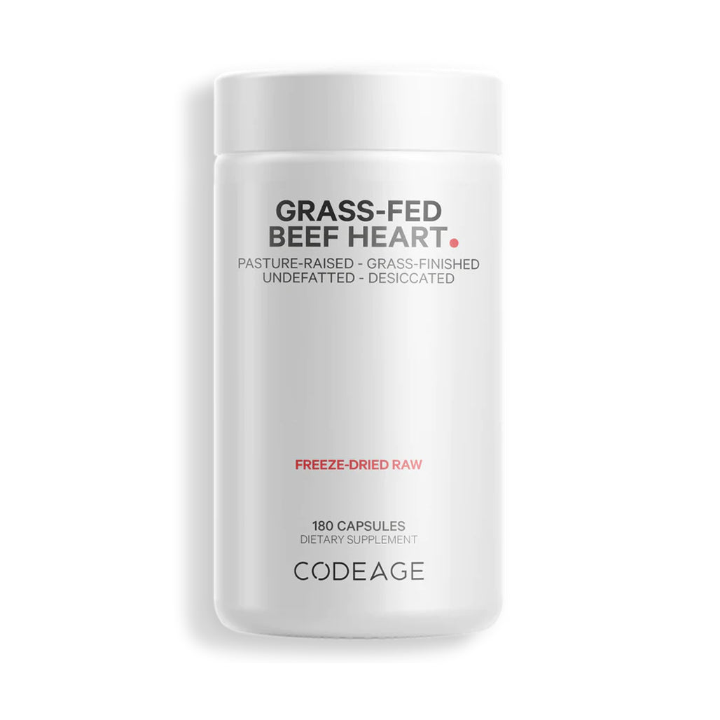 CodeAge Beef Heart - 180 caps | Nutriessential