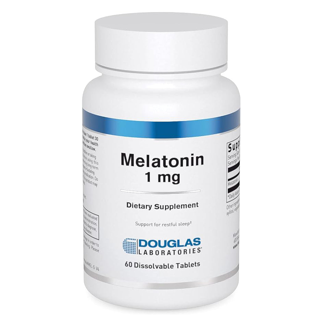 Douglas Laboratories Melatonin 1 mg - 60 Tablets | Nutriessential