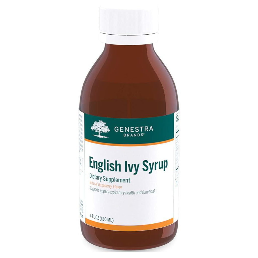 English Ivy Syrup, 4 oz, 120 ml | Genestra | Nutriessential