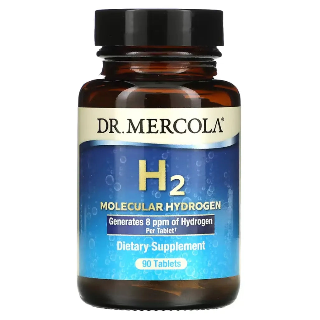 Dr. Mercola H2 Molecular Hydrogen 90 Tabs | Nutriessential