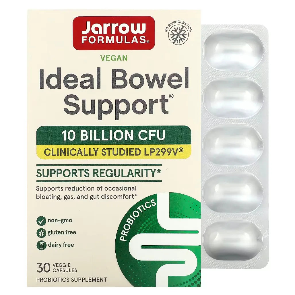 Jarrow Formulas Ideal Bowel Support 30 Vegcaps | Nutriessential