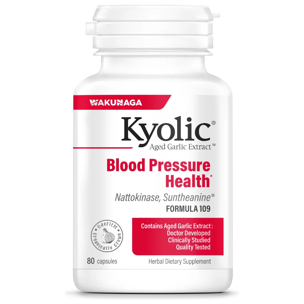 Kyolic Aged Garlic Extract Formula 109 - Blood Pressure Health