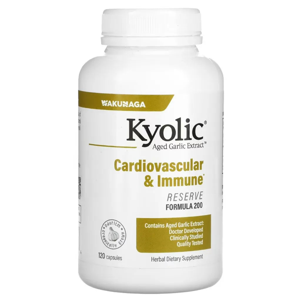 Kyolic Cardiovascular & Immune Reserve 600 mg- Nutries