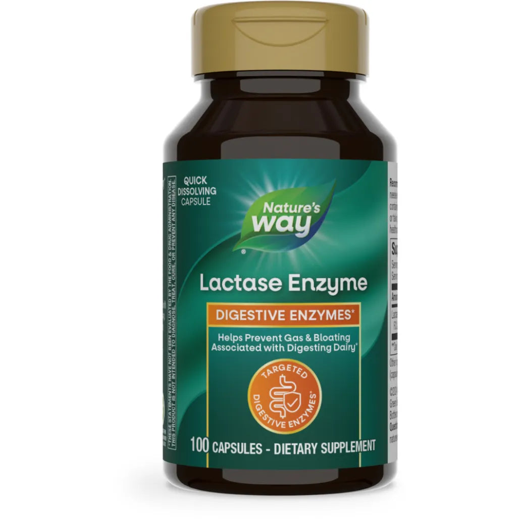 Natures Way Lactase Enzyme 100 Caps | Nutriessential