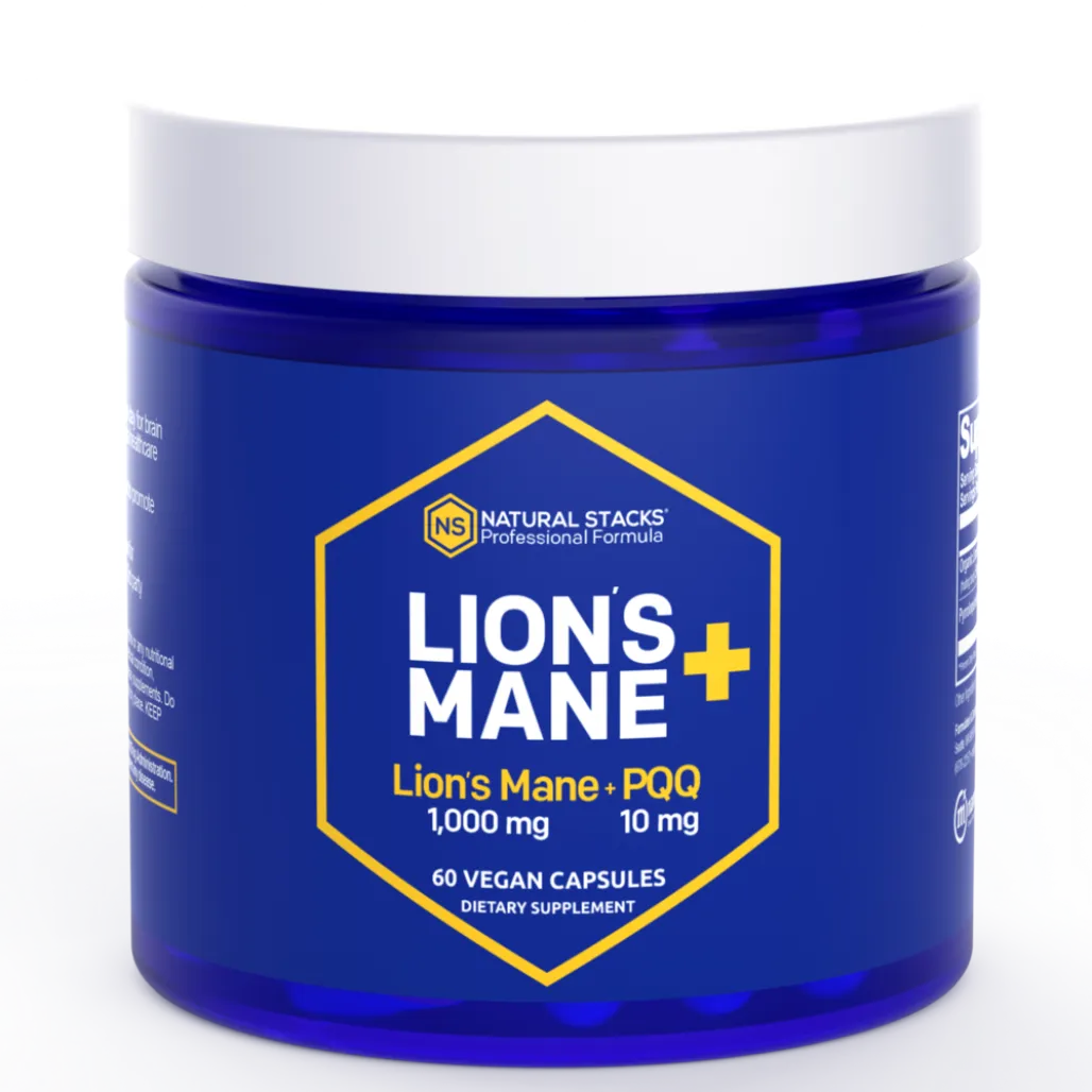 Lion's Mane+ - 60 Veg capsules By Natural Stacks