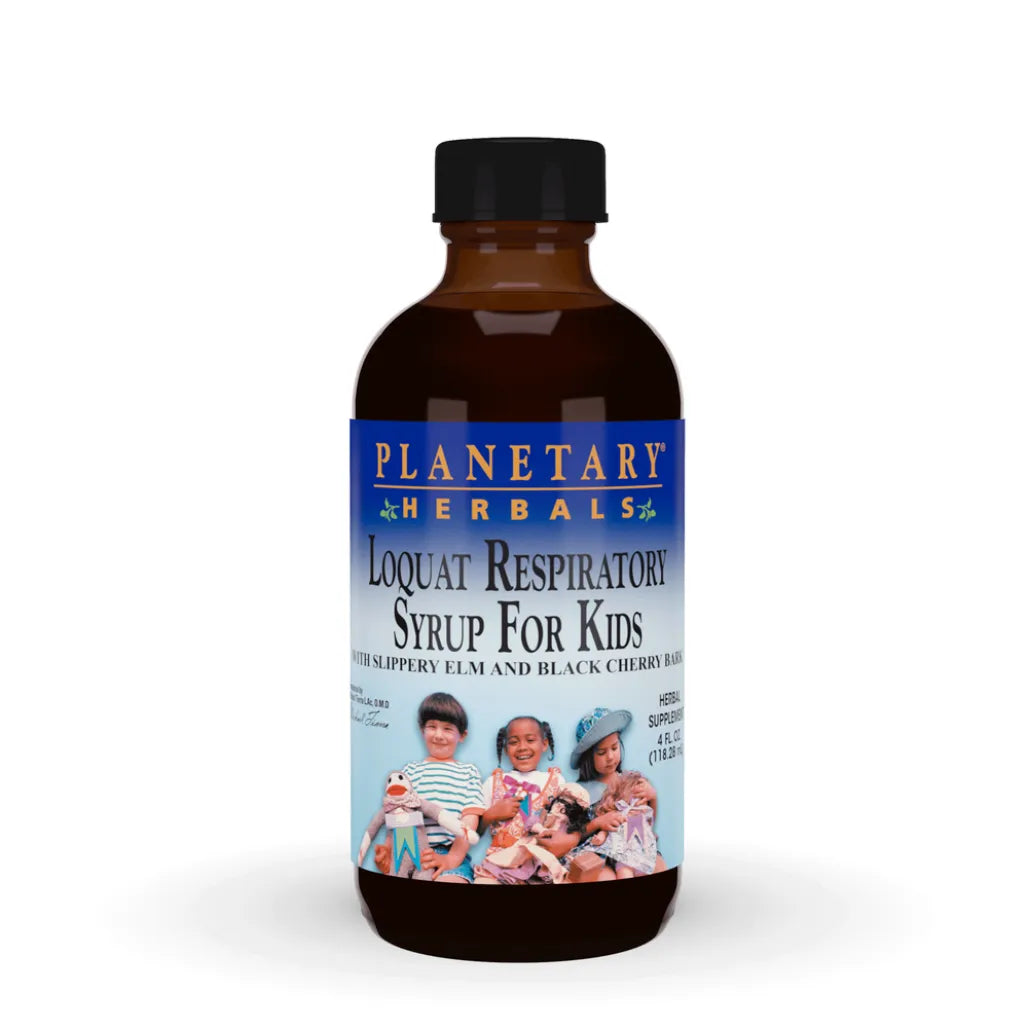 Loquat Respiratory Syrup for Kids - Planetary Herbals