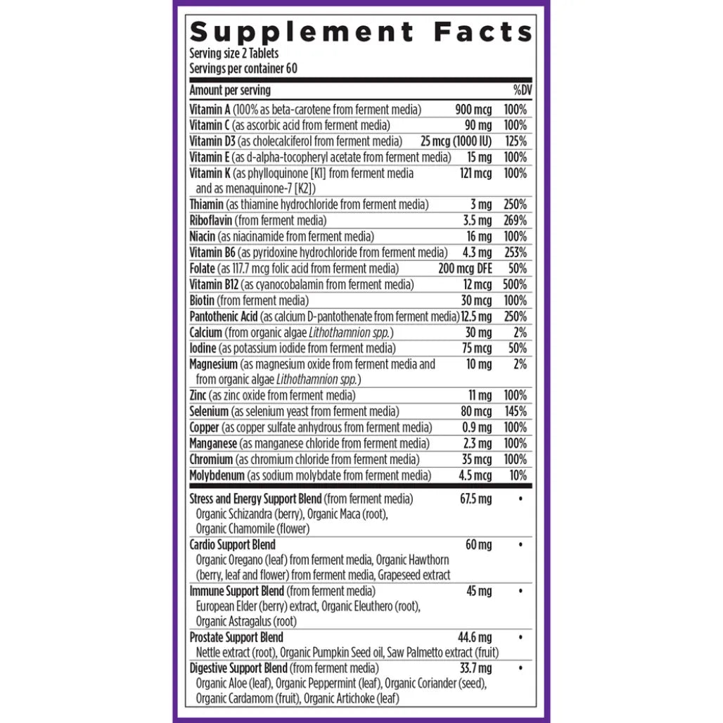Buy New Chapter Men's Advanced Multivitamin | Nutriessential