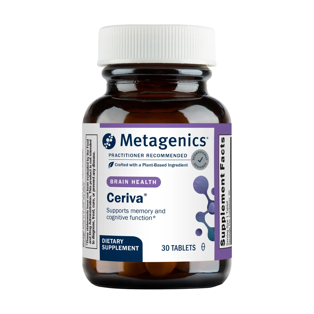 Metagenics: Ceriva - 30 Tablets | Nutriessential- Nutriess