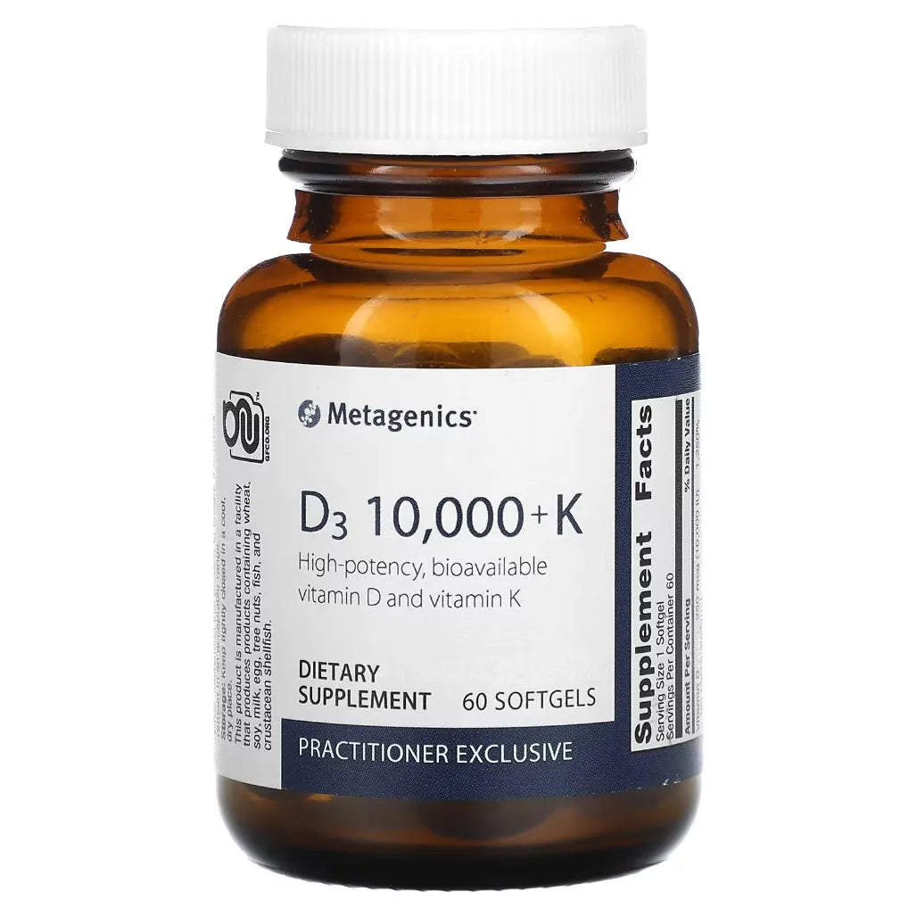 Metagenics: D3 10,000 IU - 60 Softgels | Nutriessential