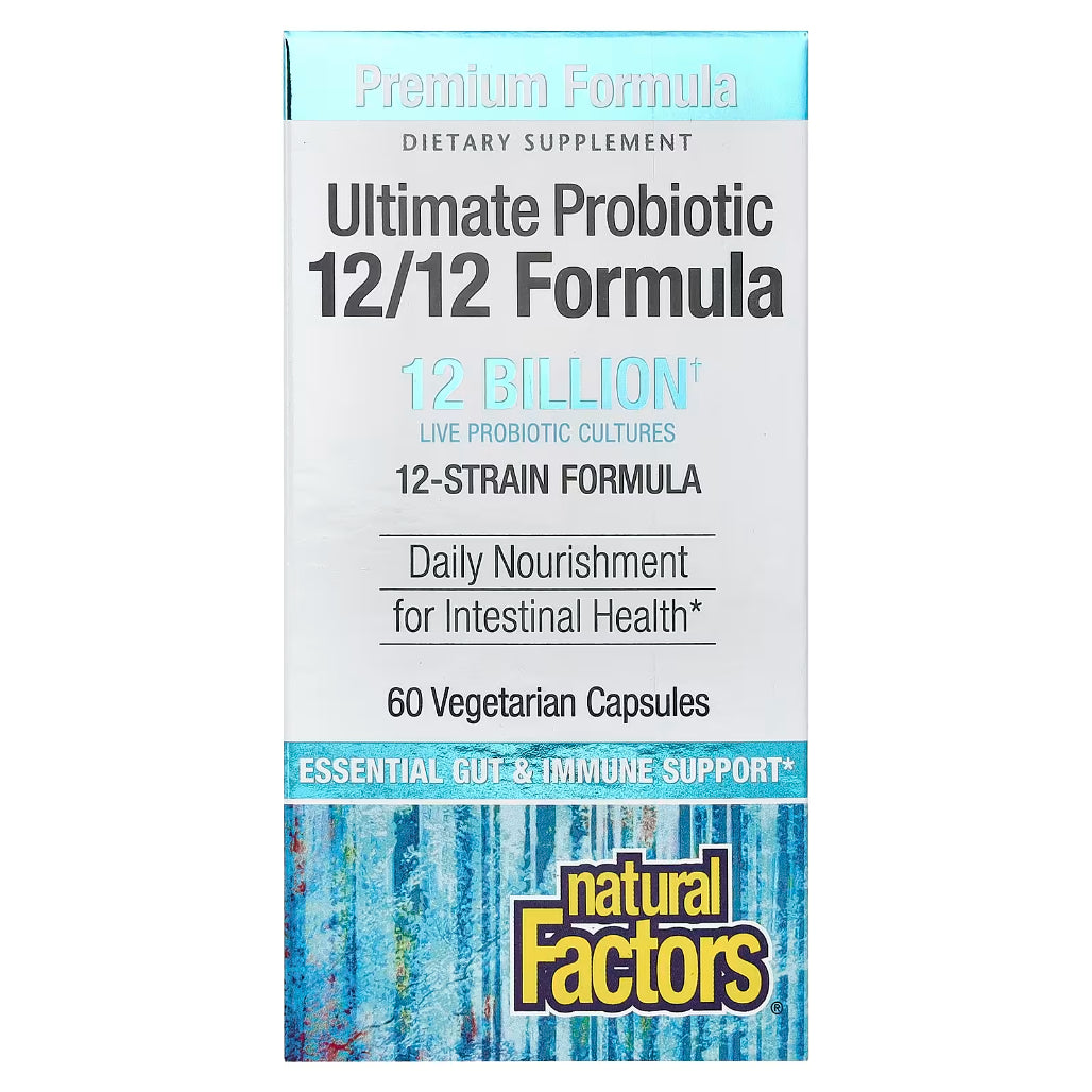 Ultimate Probiotic 12/12 Form - 60 Cap - Natural Factors