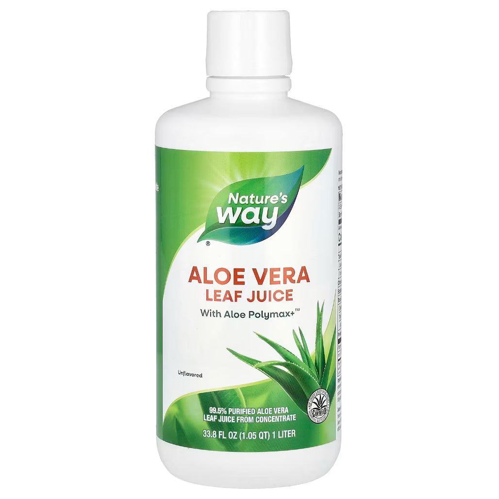Natures Way Aloe Vera Leaf Juice 1 Ltr | Nutriessential