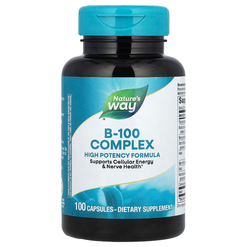 Natures Way B-100 Complex 100 Caps | Nutriessential