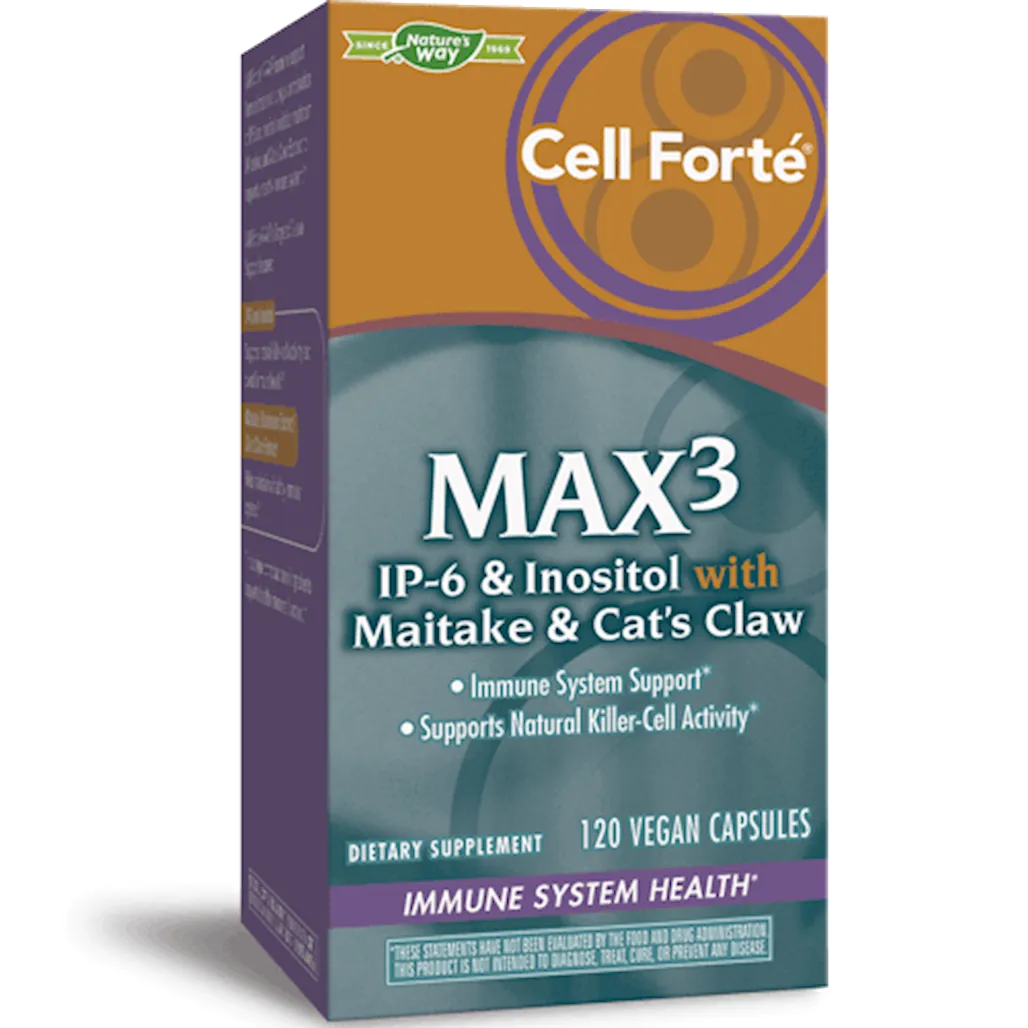 Natures Way Cell Forté Max3 120 Caps | Nutriessential