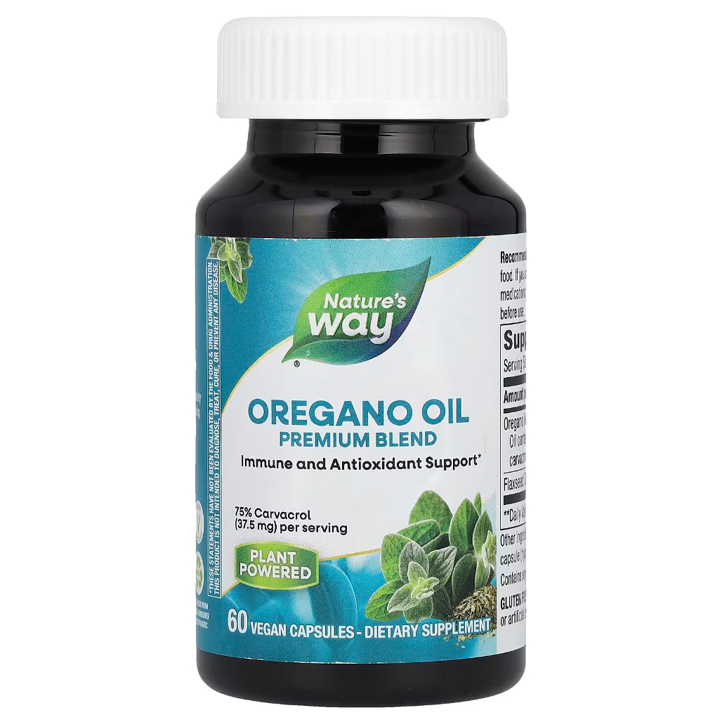 Natures Way Oregano Oil 50 Mg 60 Caps | Nutriessential