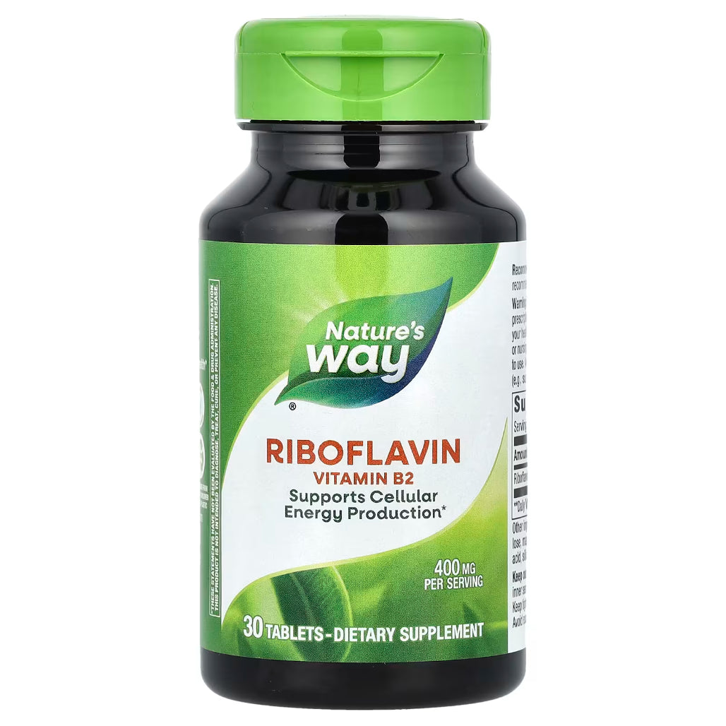 Natures Way Riboflavin 100 Caps | Nutriessential- Nutriess
