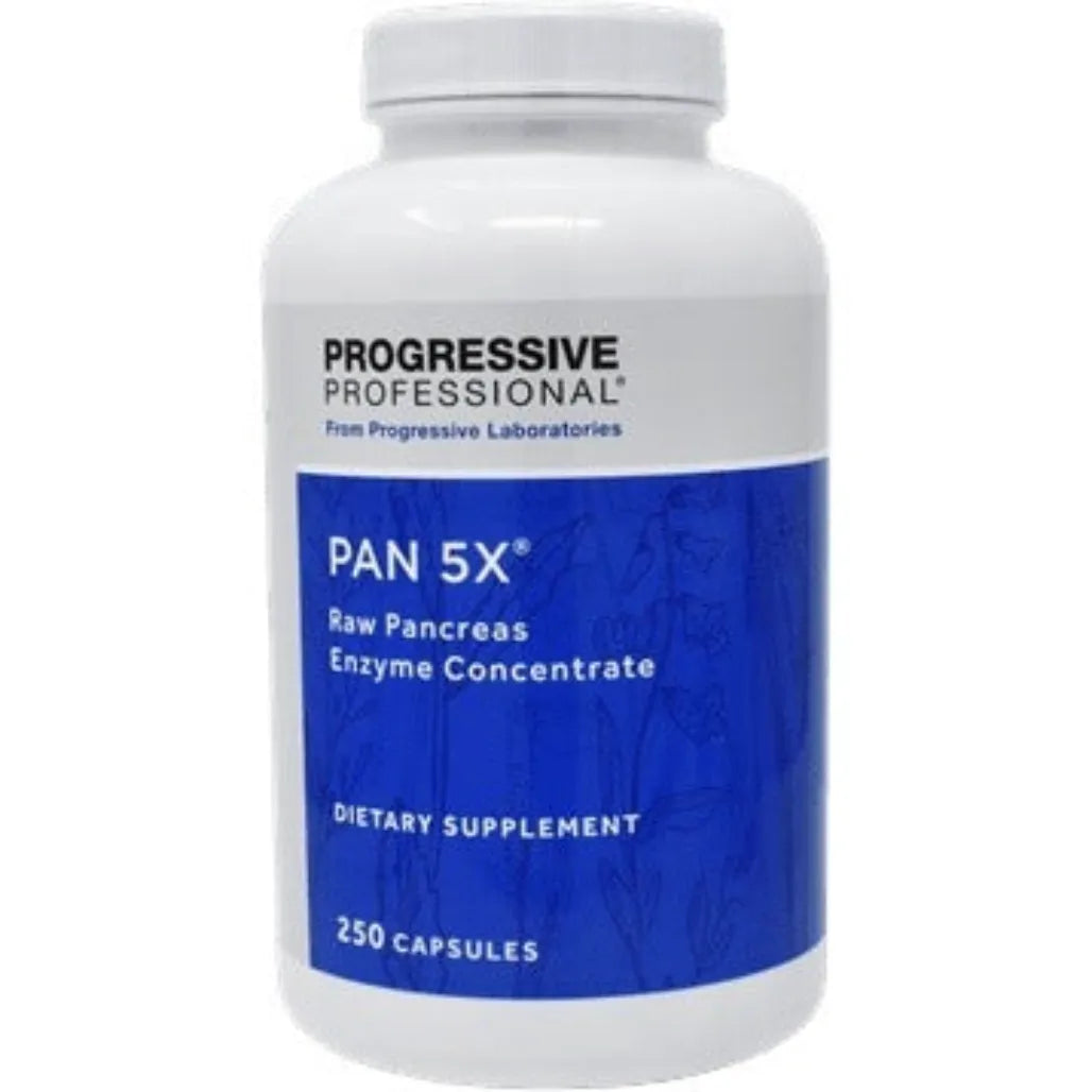 Pan 5X - 250 Capsules | Progressive Labs | Nutriessential
