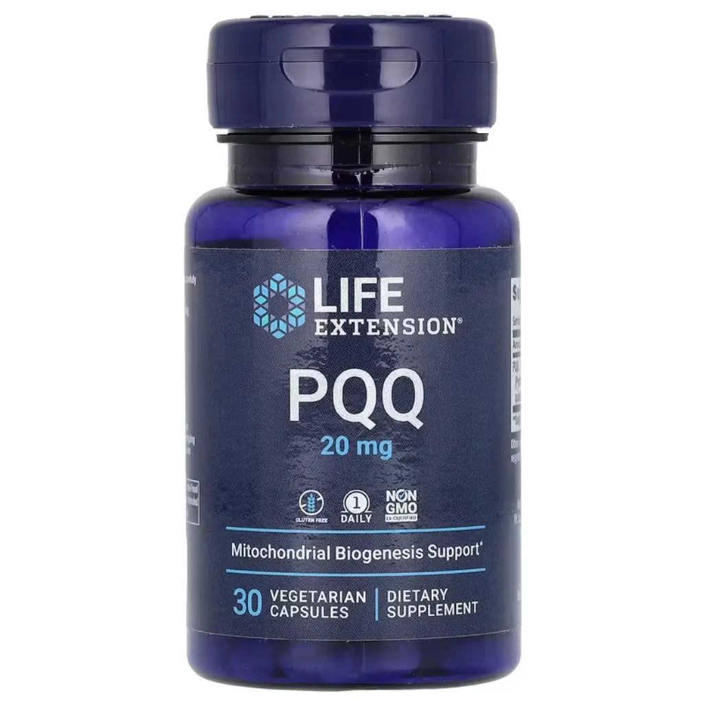 Life Extension PQQ Caps 20 mg 30 Vegcaps | Nutriessential