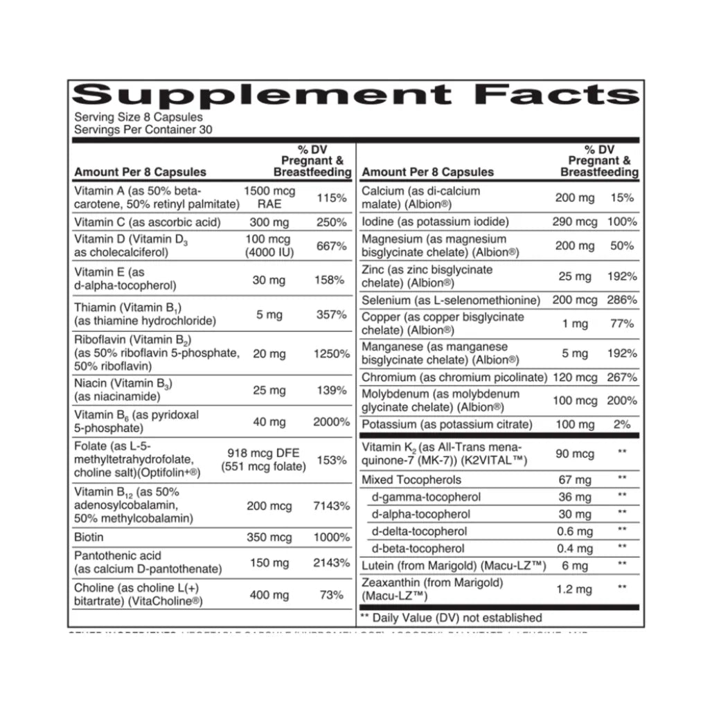 Prenatal Multi Capsules - Citrus- Nutriessential.com