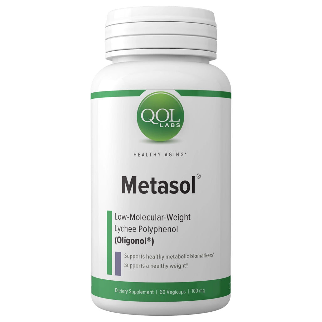 QOL Labs Metasol 100 mg - 60 vegcaps | Nutriessential