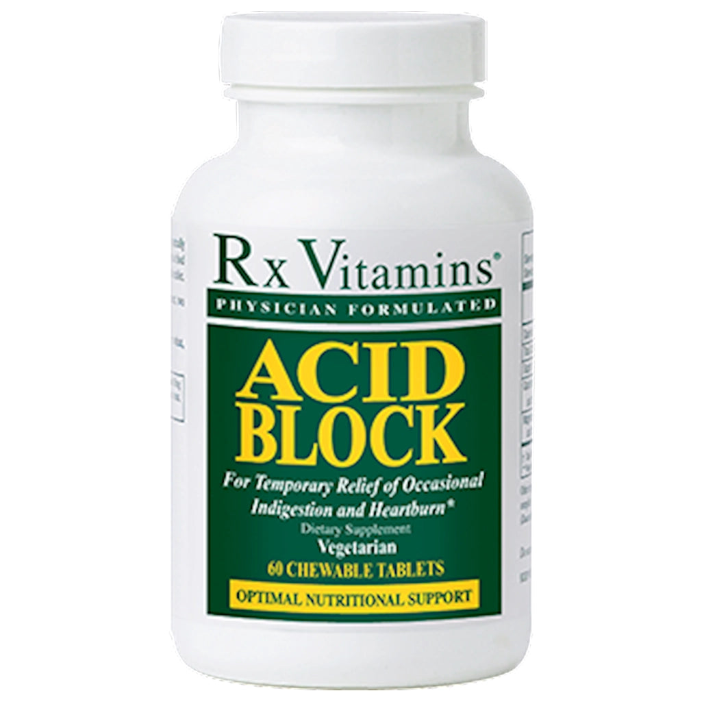 Shop Now Acid Block | Indigestion and Heartburn | Rx Vitamins