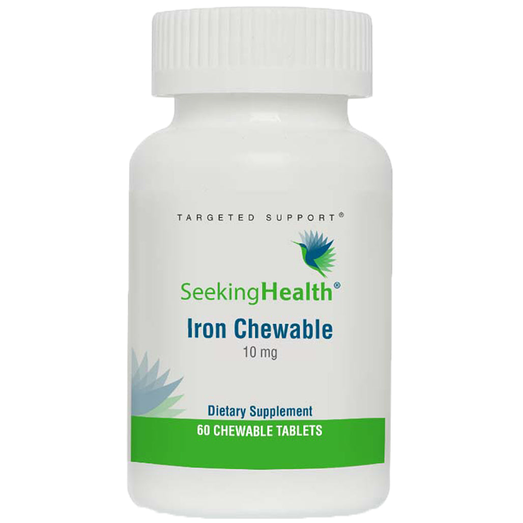 Seeking Health Iron Chewable - 60 Tabs | Nutriessential