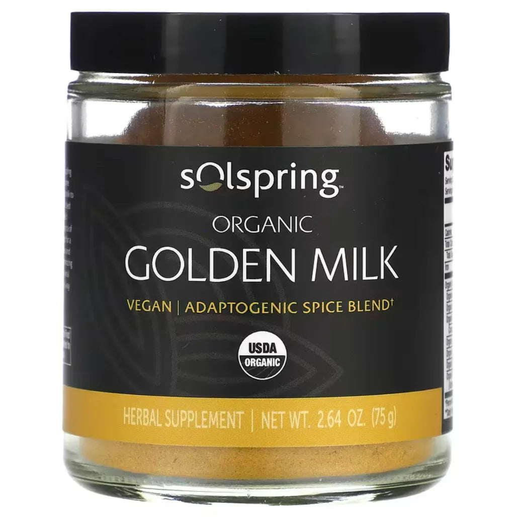 Dr. Mercola Solspring Organic Golden Milk 2.64 Oz | Nutriessential