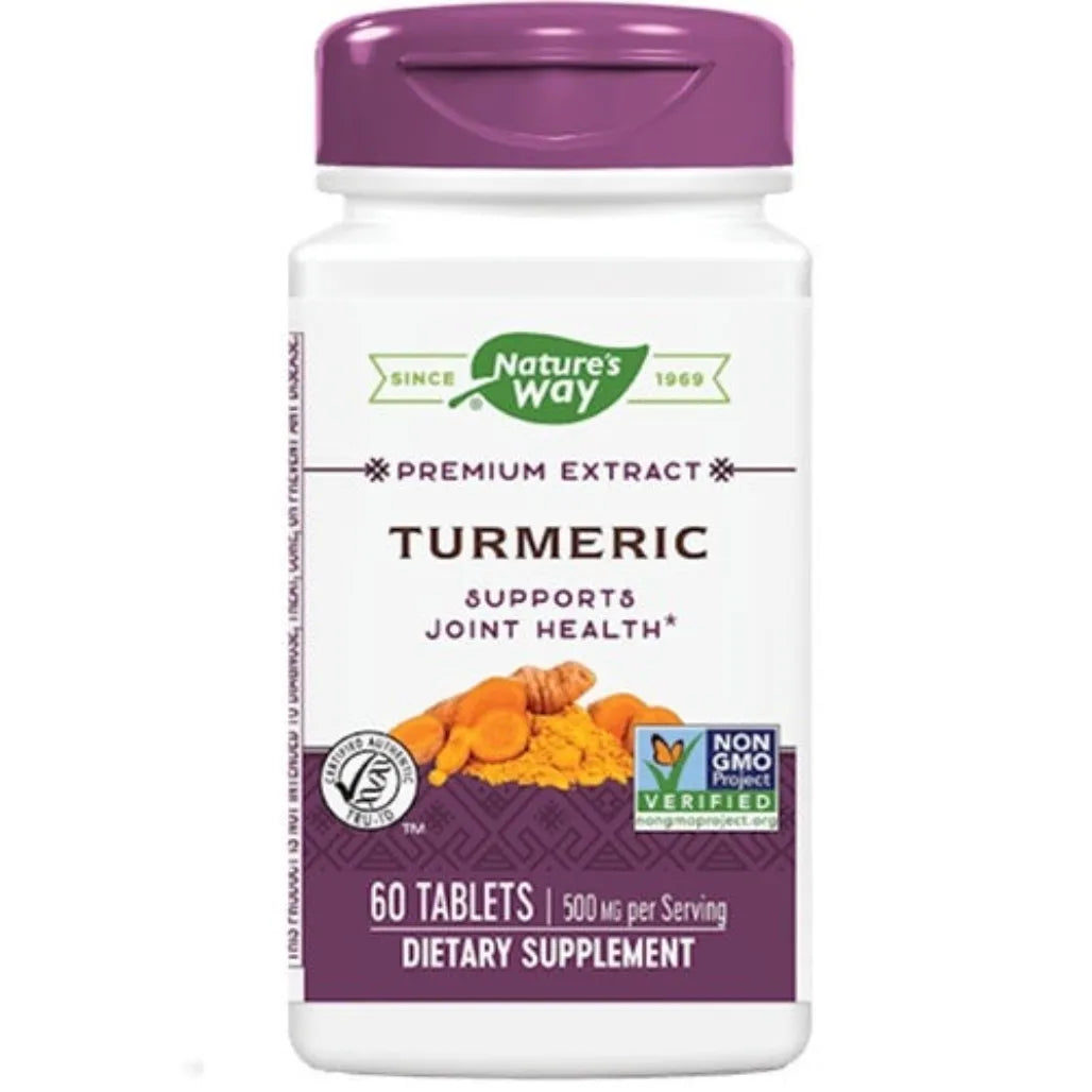 Natures Way Turmeric Standardized 450 mg 60 Tabs | Nutriessential