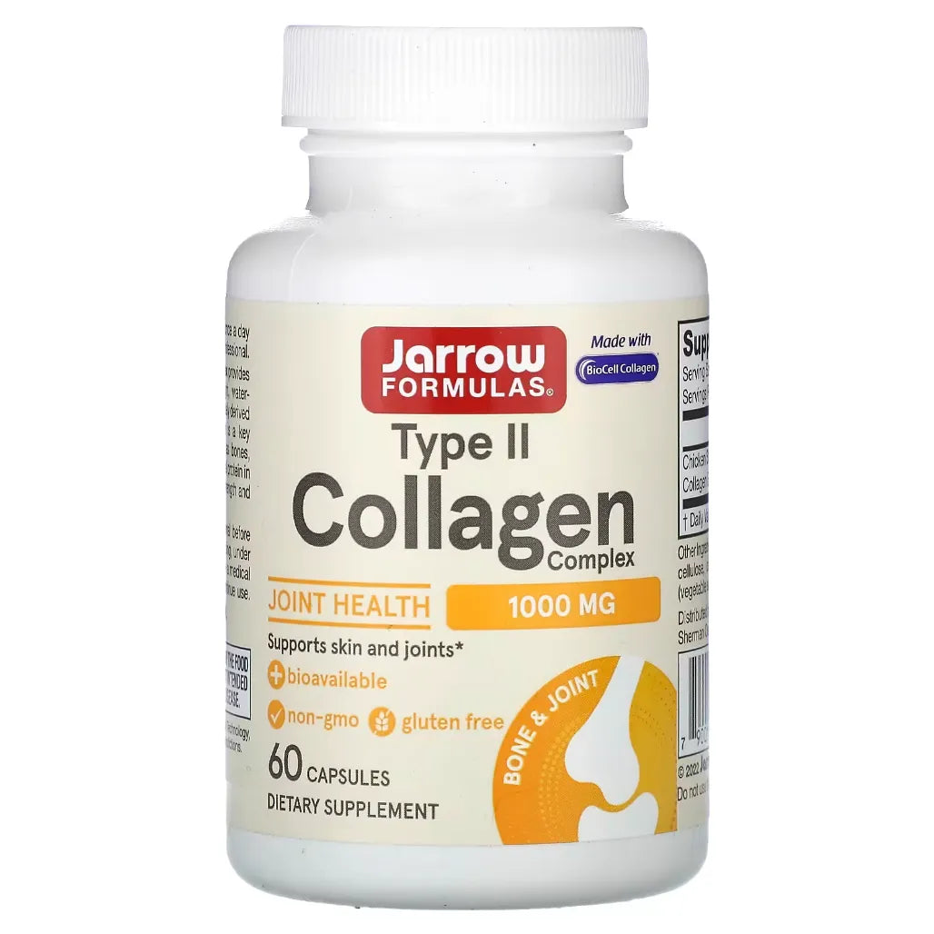 Jarrow Formulas Type 2 Collagen 500 mg - 60 Caps | Nutriessential