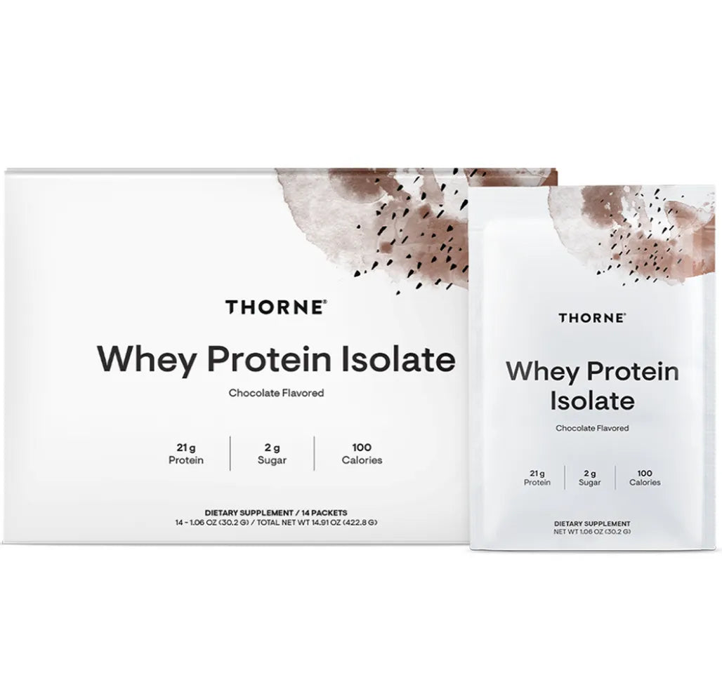 Whey Protein Isolate Chocolate Flavored - 14 packets | Thorne