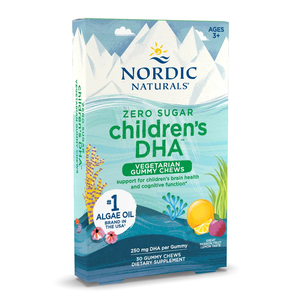 Zero Sugar Children's DHA Vegetarian Gummy