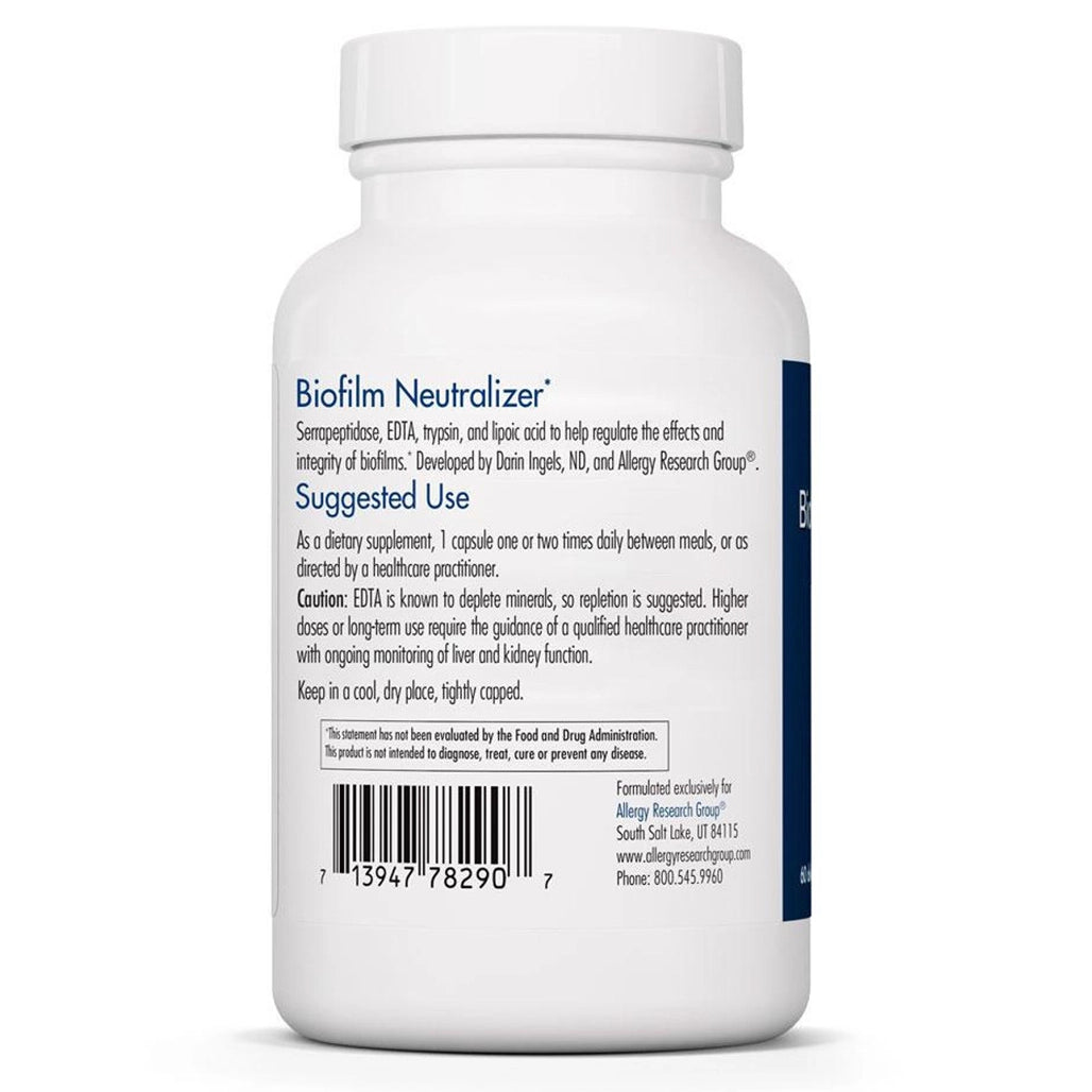 Allergy Research Biofilm Neutralizer - 60 Caps | Nutriessential
