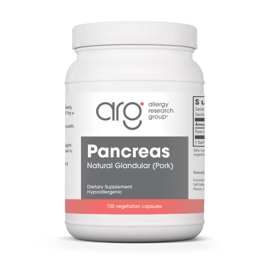 Buy Allergy Research Pancreas Pork - 720 Vegcaps | Nutriessential