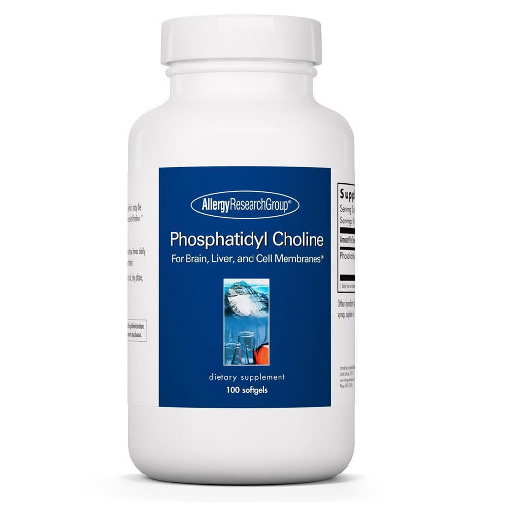 Allergy Research Phosphatidyl Choline - 100 Softgels | Nutriessential