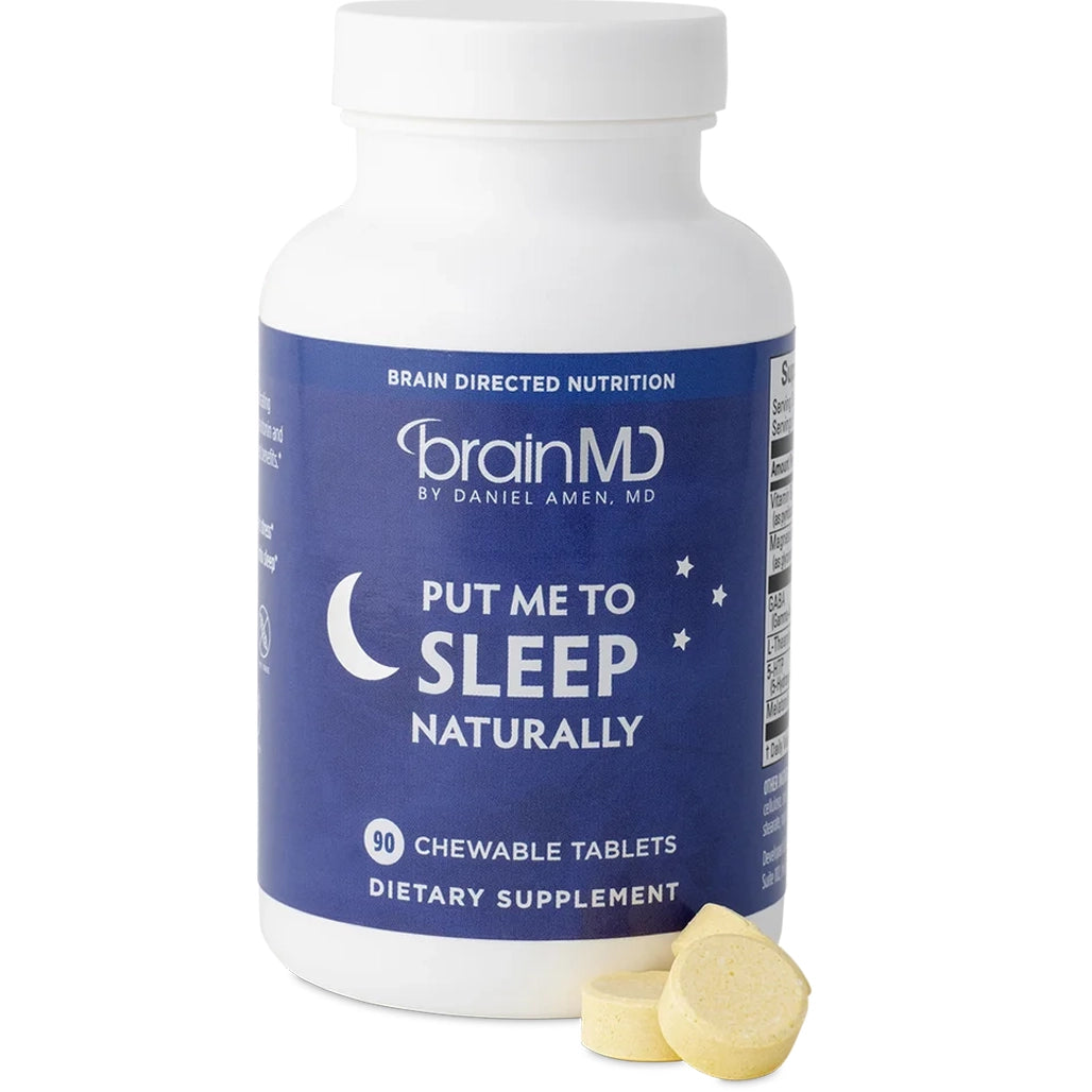 Brain MD Put Me to Sleep Naturally - 90 Tabs | Nutriessential