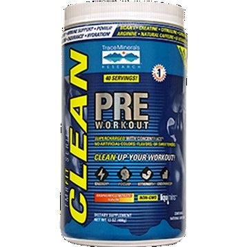 Buy CLEAN Pre Workout -Trace Minerals | Nutriessential.com