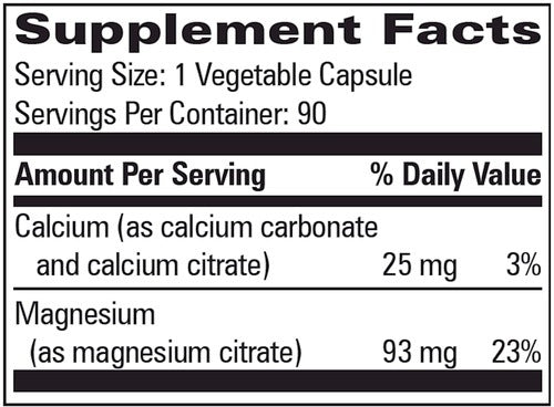 Buy Mag-Cal Citrate - 90 Capsules - Progressive Labs