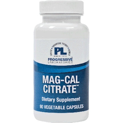Buy Mag-Cal Citrate - 90 Capsules - Progressive Labs